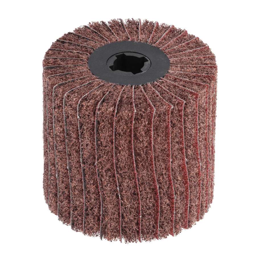 ATA Garryson Non-Woven Interleaved Keyway Flap Wheels 100x100x19mm, 1 ...